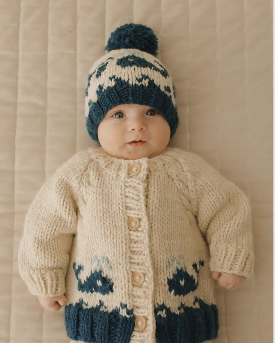 Whale cardigan sweater – Wellfleet Marine Corporation